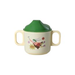 Rice Melamin Handle Baby Cup Hero Gr&uuml;n - 250 ml &Oslash; 7 cm, H&ouml;he 9 cm