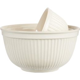 IB Laursen Schalensatz 3er Set Mynte 14 cm, &Oslash; 26 cm, Butter Cream
