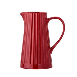 Bloomingville Latina Krug, Steingut &Oslash; 20xH25 cm, red