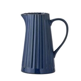 Bloomingville Latina Krug, Steingut &Oslash; 20xH25 cm, blue skandinavische Deko Online Shop
