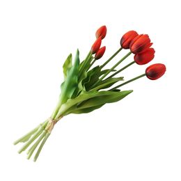 Boltze Dekostrau&szlig; Tulpen k&uuml;nstlich 40 cm, rot skandinavische Deko Online Shop
