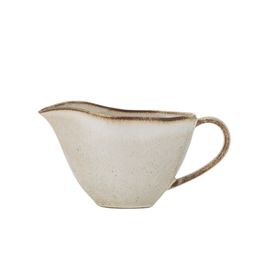 Bloomingville Sandrine Sauciere, Steingut L20xH10,5xB8 cm, natur