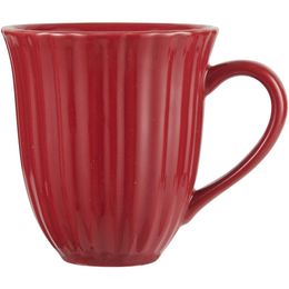 IB Laursen Mynte Becher mit Rillen Strawberry skandinavische Deko Online Shop