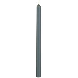 IB Laursen D&uuml;nne hohe Kerze 20 cm, &Oslash; 1,3 cm aqua haze