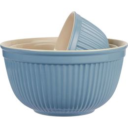 IB Laursen Schalensatz 3er Set Mynte 14 cm, &Oslash; 26 cm, Blue Bell