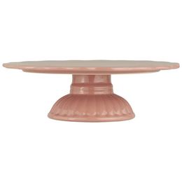 IB Laursen Tortenplatte mit Fu&szlig; Mynte Coral Almond
