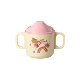 Rice Melamin Handle Baby Cup Hero Pink - 250 ml &Oslash; 7 cm, H&ouml;he 9 cm