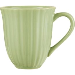 IB Laursen Mynte Becher mit Rillen Wasabi skandinavische Deko Online Shop