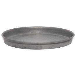 IB Laursen Kerzentablett aus Metall mit Kante H1,5/ &Oslash;13 cm, grau skandinavische Deko Online Shop