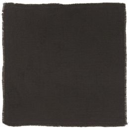 IB Laursen Stoffserviette doppelt gewebt 40 x 40 cm, anthrazit