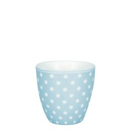 GreenGate Mini Latte Cup Dotty &Oslash; 7, H&ouml;he 7 cm, pale blue