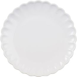 IB Laursen Teller Mynte, &Oslash; 19,5 cm &Oslash; 19,5 cm, Pure White