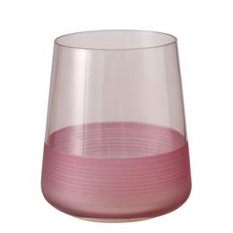 Boltze Trinkglas Moluna 380 ml, Rosa skandinavische Deko Online Shop