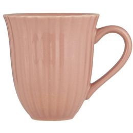 IB Laursen Mynte Becher mit Rillen Coral Almond skandinavische Deko Online Shop