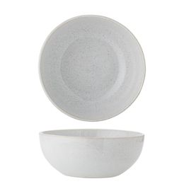 Bloomingville Schale aus Steingut Addison &Oslash; 22,5xH9 cm, 1825 ml