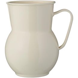 IB Laursen Kanne aus Emaille 18.5 x 13.5 x 20 cm, creme