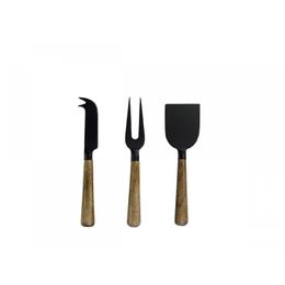Chic Antique K&auml;semesser Set L17,5 cm, schwarz skandinavische Deko Online Shop