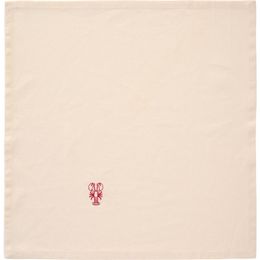 IB Laursen Stoffserviette Atlantis 40 x 40 cm, Hummer