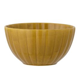 Bloomingville Latina Schale, Steingut &Oslash; 12xH6,5 cm, gelb