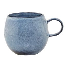 Bloomingville Sandrine Tasse | Steingut &Oslash;10.5 x H9.5cm, blau skandinavische Deko Online Shop