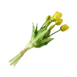 Boltze Dekostrau&szlig; Tulpen k&uuml;nstlich 40 cm, wei&szlig; skandinavische Deko Online Shop