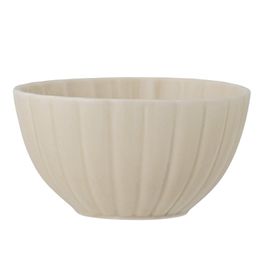 Bloomingville Latina Schale, Steingut &Oslash; 12xH6,5 cm, creme