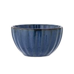 Bloomingville Latina Schale, Steingut &Oslash; 9xH5 cm, blau