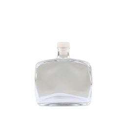 Chic Antique Glasflasche mit Deckel H15 x L13 x B4 cm, durchsichtig / klar skandinavische Deko Online Shop