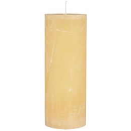 IB Laursen Rustikale Kerze Stumpenkerze &Oslash; 6,8 cm H&ouml;he 18, &Oslash; 6.8 cm, lemonade skandinavische Deko Online Shop