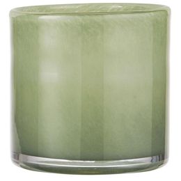 IB Laursen Topf Venecia durchgef&auml;rbtes Glas H&ouml;he 10, &Oslash; 10 cm, gr&uuml;n skandinavische Deko Online Shop