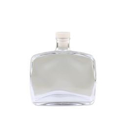 Chic Antique Glasflasche mit Deckel H18 x L17 x B5 cm, durchsichtig / klar skandinavische Deko Online Shop