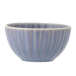 Bloomingville Latina Schale, Steingut &Oslash; 12xH6,5 cm, hellblau