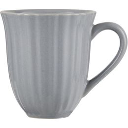 IB Laursen Mynte Becher mit Rillen French Grey skandinavische Deko Online Shop