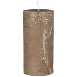 IB Laursen Rustikale Kerze Stumpenkerze &Oslash; 6,8 cm H&ouml;he 14, &Oslash; 6.8 cm, honey