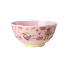 Rice Medium Melamin Kinder Sch&uuml;ssel Hero Gr&uuml;n - 700 ml &Oslash; 15 cm, H&ouml;he 7 cm