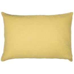 IB Laursen Kissenbezug Leinen 60x40 cm 60 x 40 cm, lemon drop