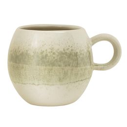 Bloomingville Tasse Paula aus Steingut &Oslash; 9xH8 cm, hellgr&uuml;n