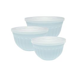 GreenGate Sch&uuml;ssel 3er Set Alice aus Kunststoff hellblau skandinavische Deko Online Shop