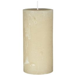 IB Laursen Rustikale Kerze Stumpenkerze &Oslash; 6,8 cm H&ouml;he 14, &Oslash; 6.8 cm, graunatur