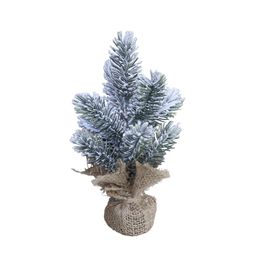 Chic Antique Fleur Fichtenbaum mit Kunstschnee, k&uuml;nstlicher Tannenbaum H 20 cm, gr&uuml;n skandinavische Deko Online Shop