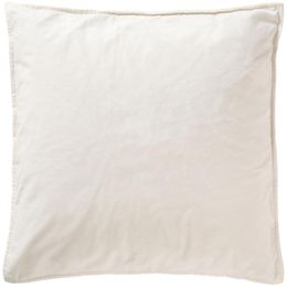IB Laursen Kissenbezug Velour quadratisch 52 x 52 cm, butter cream skandinavische Deko Online Shop