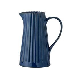 Bloomingville Latina Krug, Steingut &Oslash; 20xH25 cm, blue