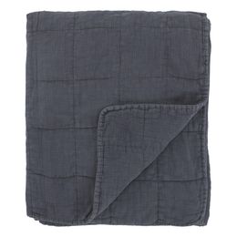 Chic Antique Aix Vintage Quilt 180 x 130 cm, mitternacht