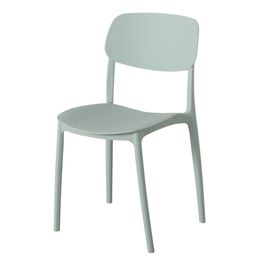 Boltze Stuhl Primus | Robuster Kunststoff-Stuhl Skandi-Stil 42 x 40 x 79 cm, Helllila skandinavische Deko Online Shop