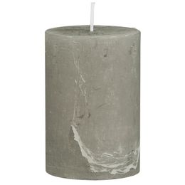 IB Laursen Rustikale Kerze Stumpenkerze &Oslash; 6,8 cm H&ouml;he 10, &Oslash; 6.8 cm, french grey