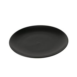 Boltze Keramik Teller Pastell H:2,5 cm, D:20,5 cm, Schwarz skandinavische Deko Online Shop