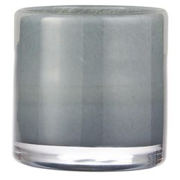 IB Laursen Topf Venecia durchgef&auml;rbtes Glas H&ouml;he 10, &Oslash; 10 cm, blau skandinavische Deko Online Shop