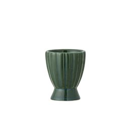 Bloomingville Latina Eierbecher, Steingut &Oslash; 4,5xH6 cm, gr&uuml;n