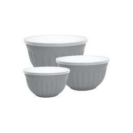 GreenGate Sch&uuml;ssel 3er Set Alice aus Kunststoff grau skandinavische Deko Online Shop