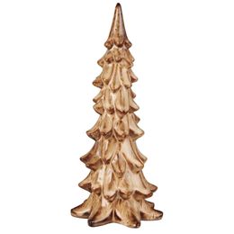 IB Laursen Tannenbaum aus Keramik 25.5, &Oslash; 11 cm, Gold